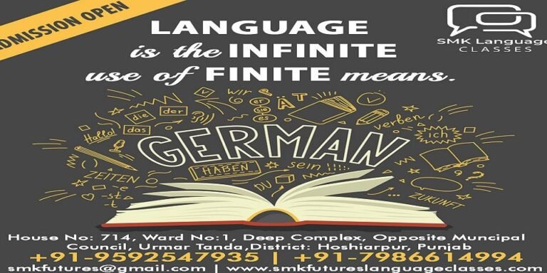 Blog – #1 Best German Language Classes in Urmar Tanda, Hoshiarpur